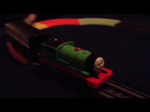 Trackmaster 2 Percy carrying a custom express coaches - YouTube