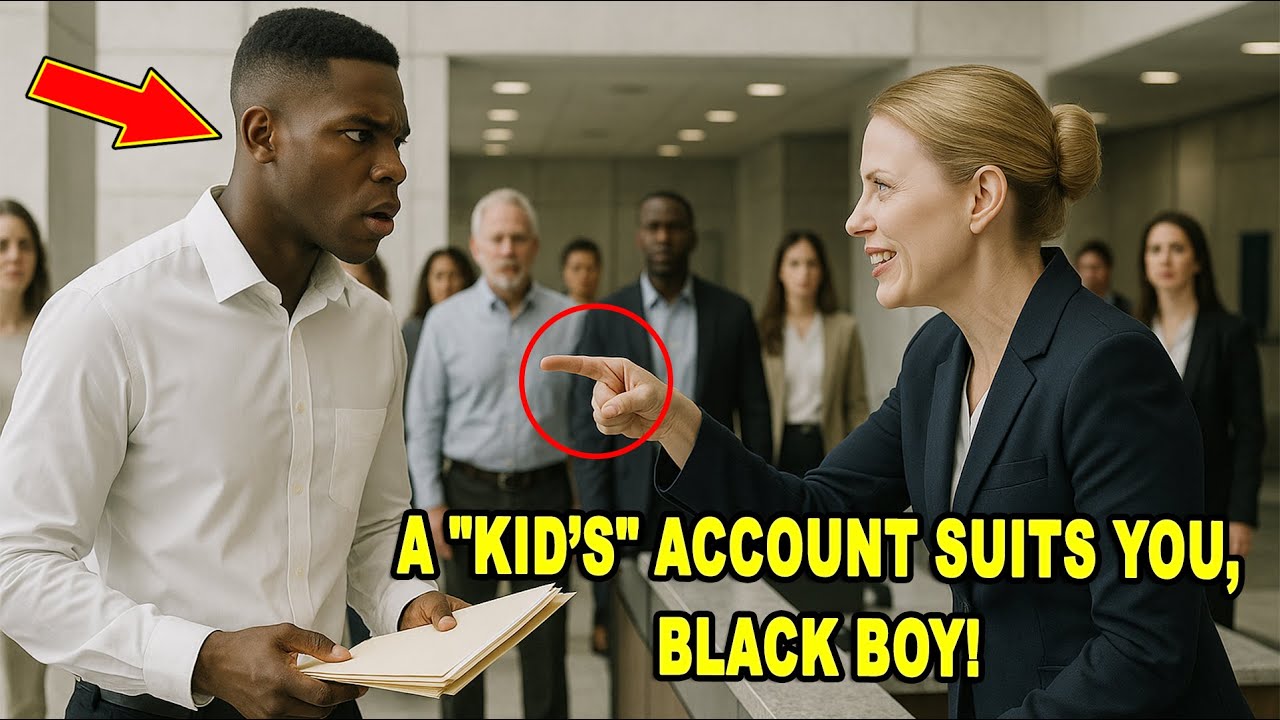 Bank Manager Suggests Black Boy Should Open A “Kid’s” Account - He Was ...