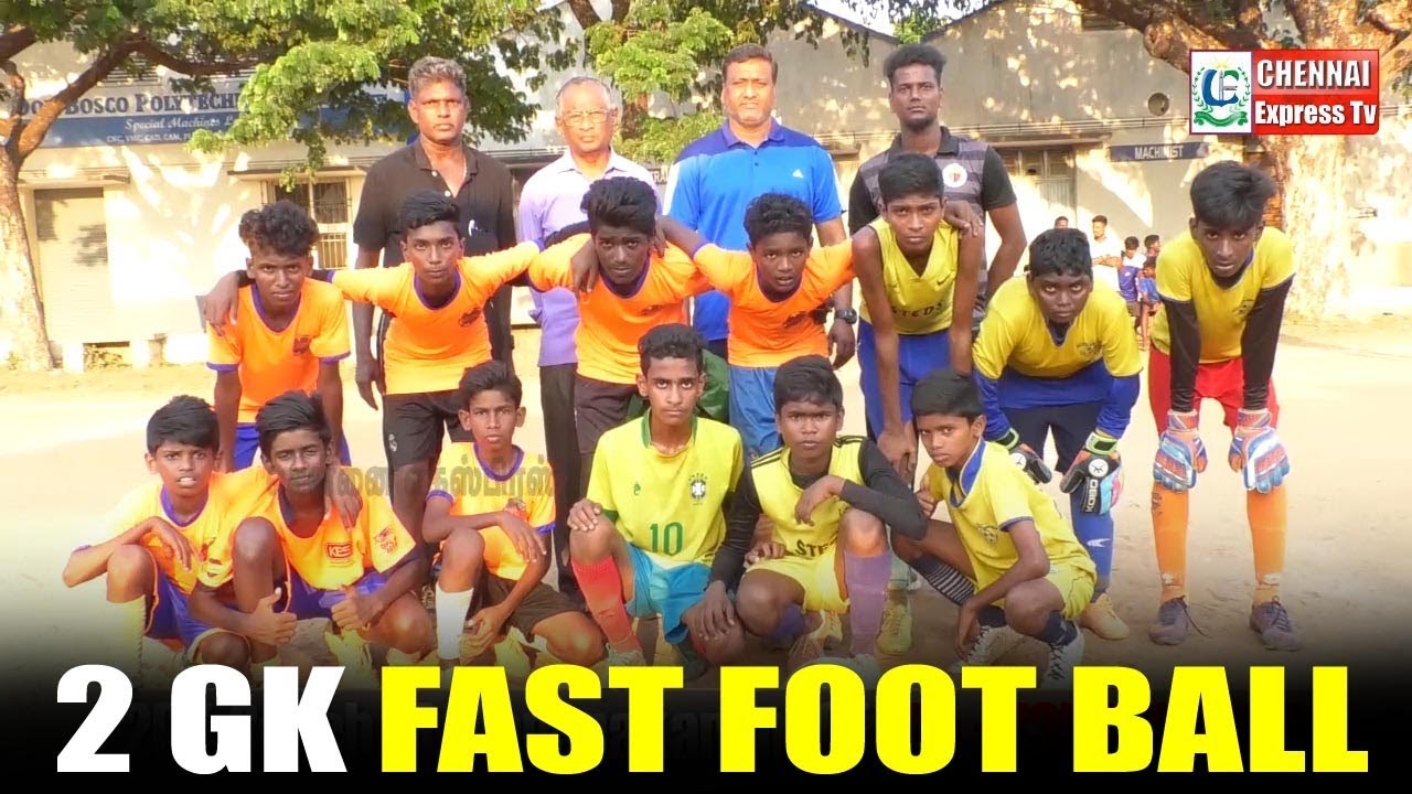 2Gk Fast Foot Ball Semi Final 2 STEDS VS SSFC teams | 2GK Coach M. Karunakaran | Chennai Express ...