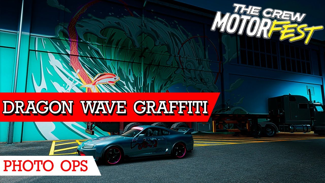 Where to Find The Dragon Wave Graffiti | The Crew Motorfest - Nihon No ...