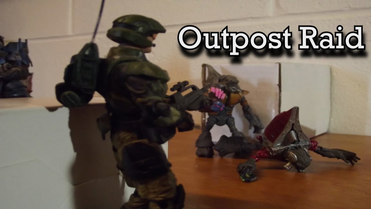 Halo Stop Motion: Outpost Raid - YouTube