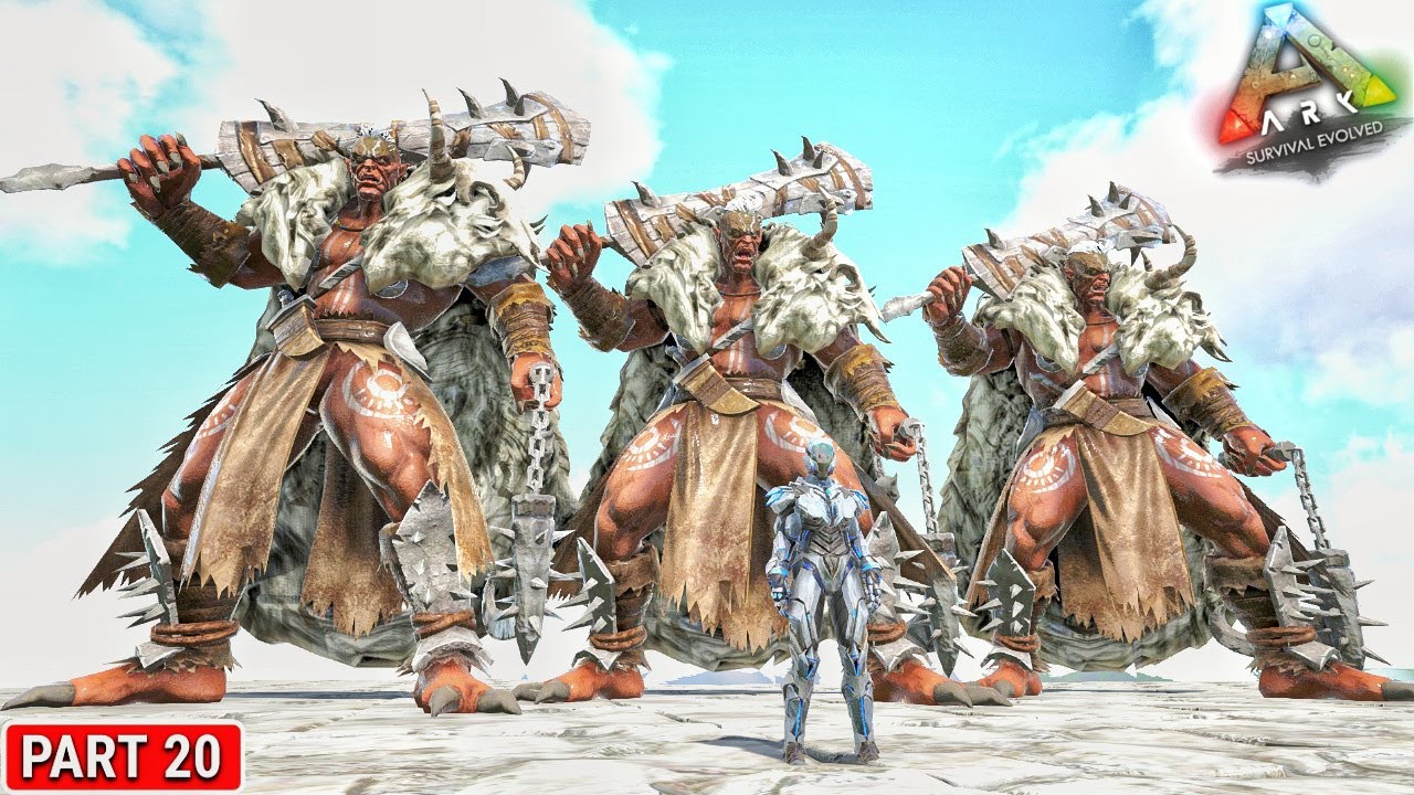 Boss Taming Two Barbarian Warrior Boss 🔥🔥 : Ark Dragon Hunter : ARK ...