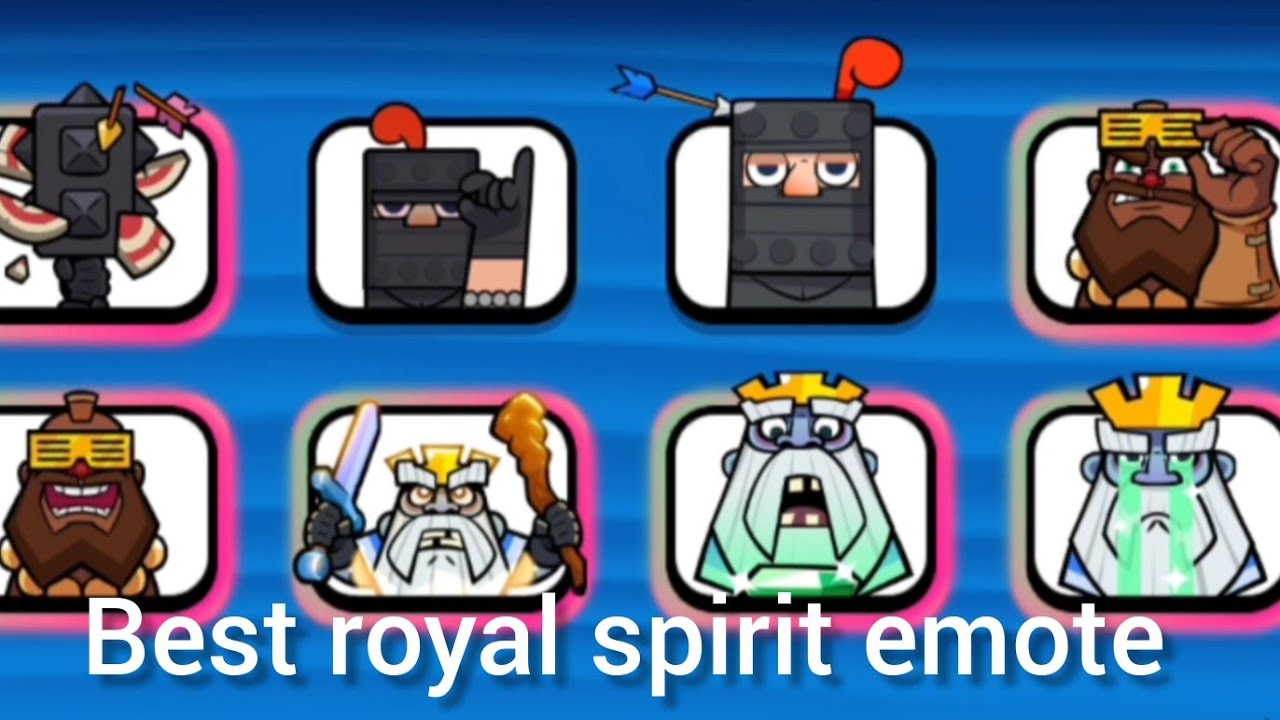 Best royal spirit emote?🤔 - YouTube