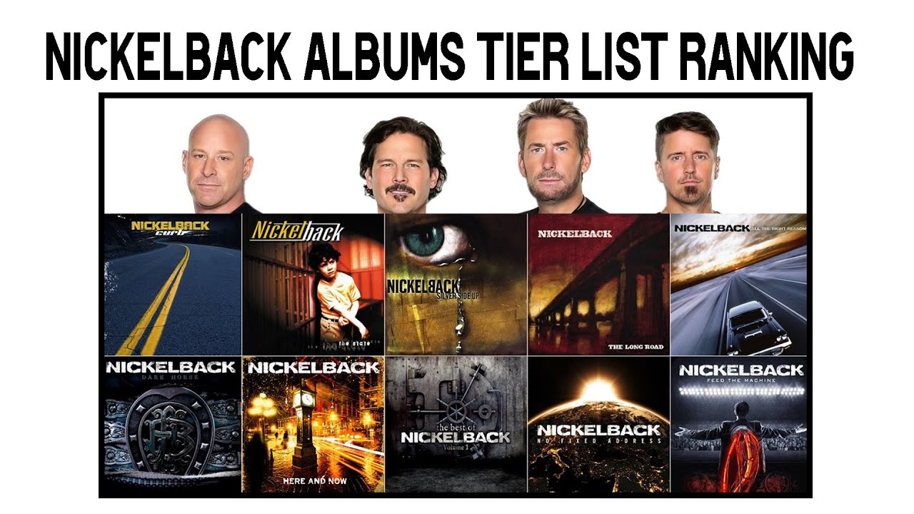 NICKELBACK ALBUMS TIER LIST RANKING - YouTube