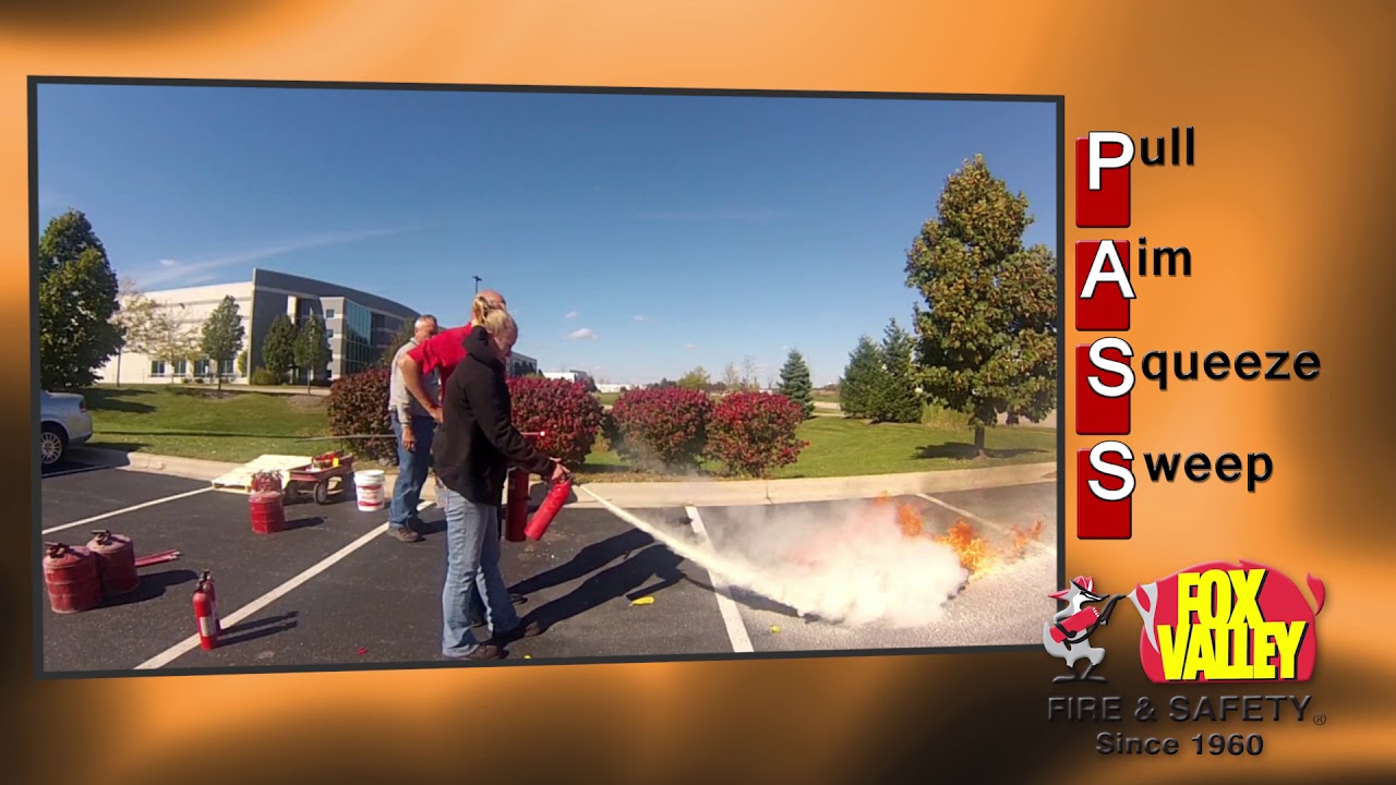 Fox Valley Fire & Safety Fire Extinguisher Training - YouTube