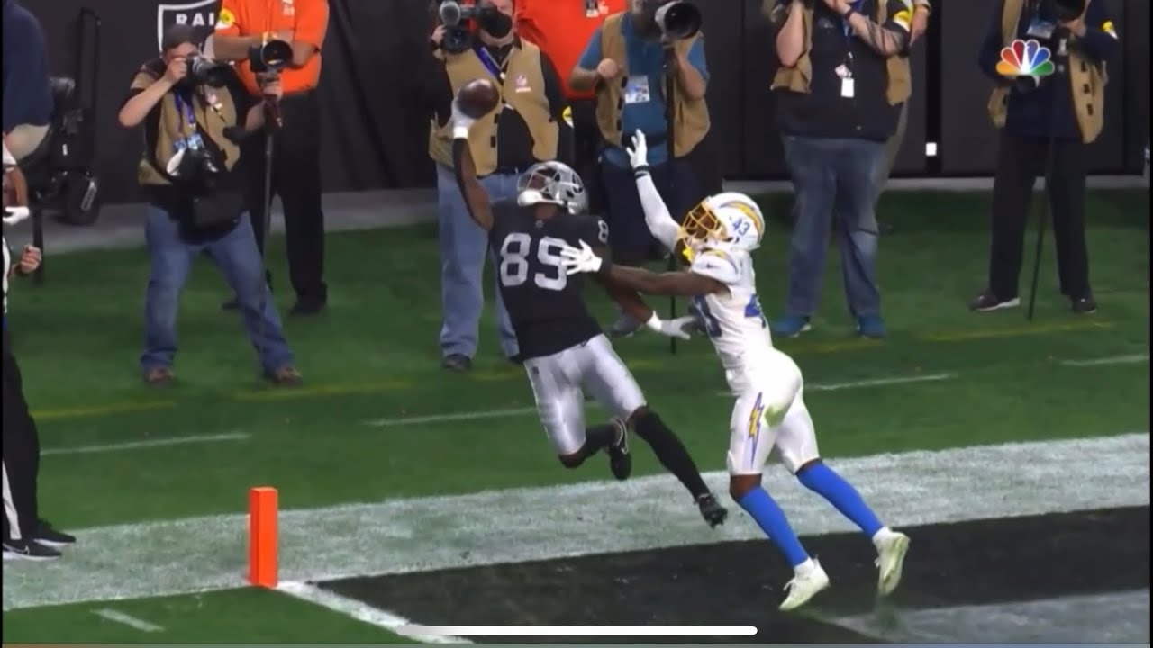 Bryan Edwards Raiders highlights “A Lot” - YouTube