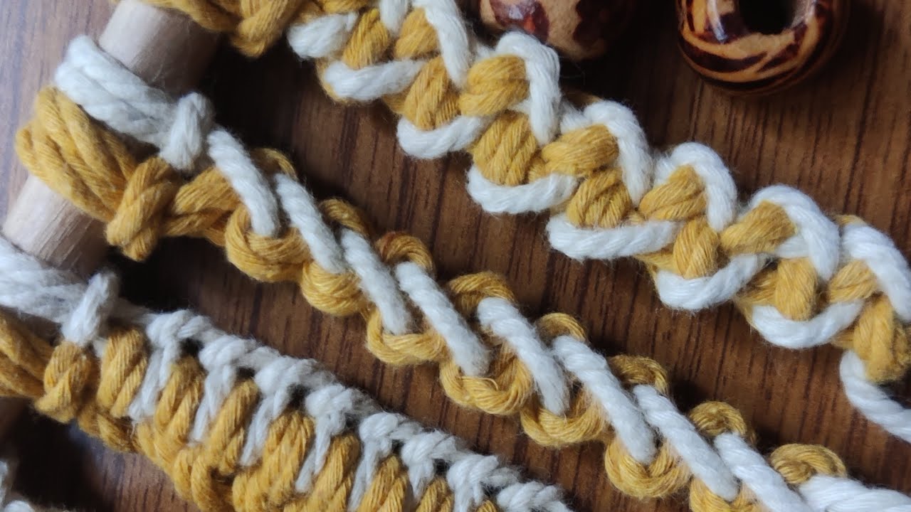 3 Bracelet Knots | Macrame Bracelet Knots for Beginners | Macrame ...