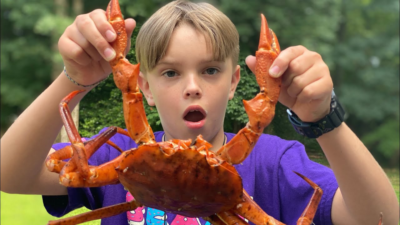The MOST DELICIOUS crab you’ve never heard of!!! Steamed Atlantic Red ...
