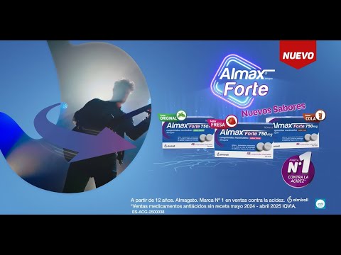 ALMAX FORTE ¡Y vive tu mundo sin Acidez! 20s