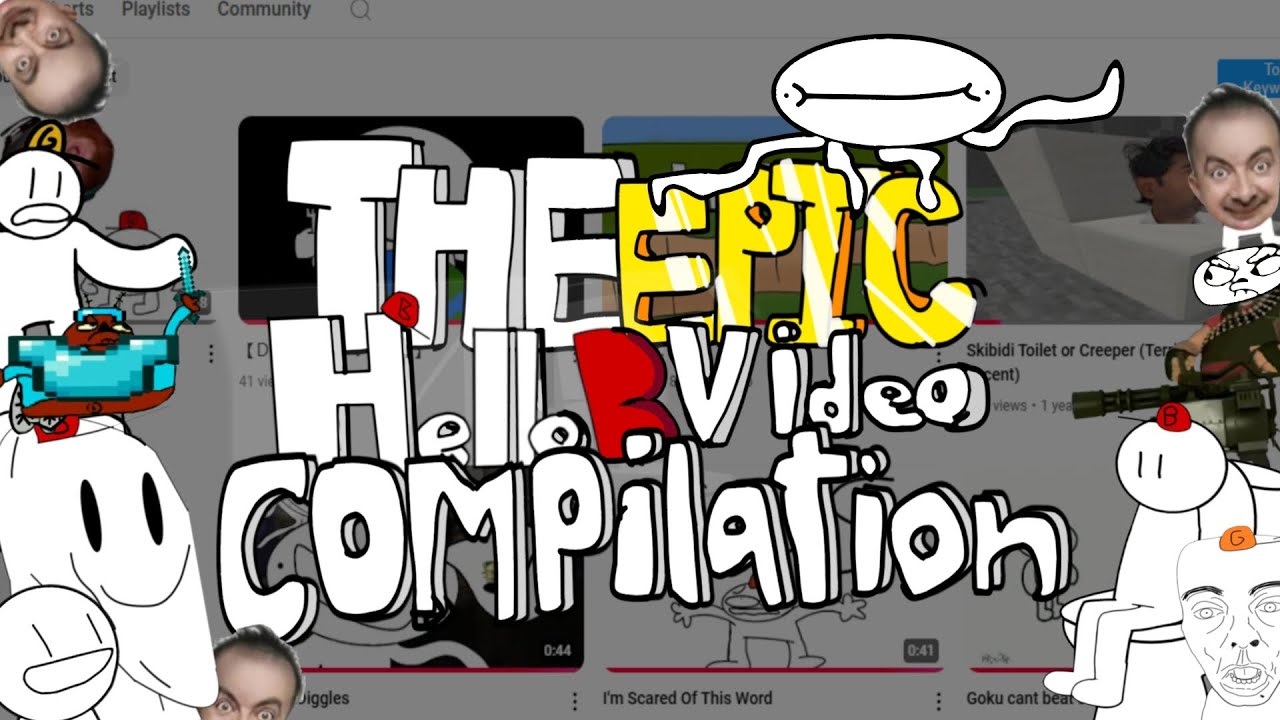 The Epic Hello B Video Compilation - YouTube