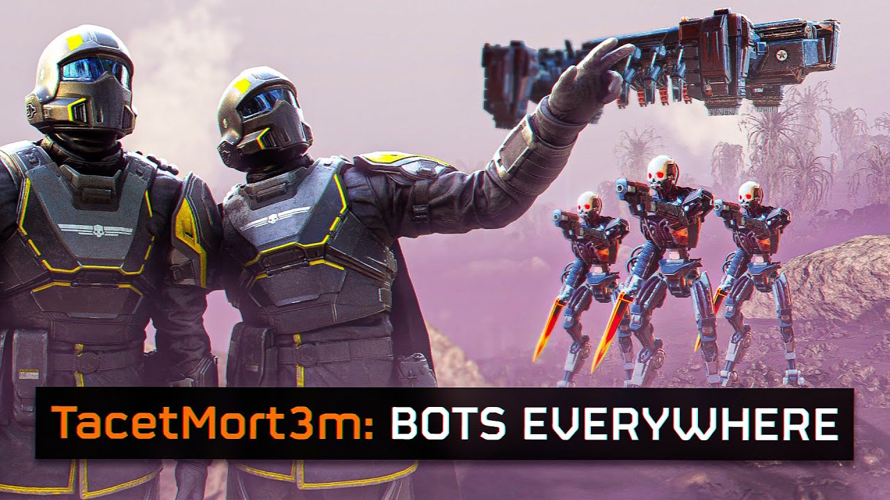 Helldivers 2: Two-Man Team vs. Endless Bots! - YouTube