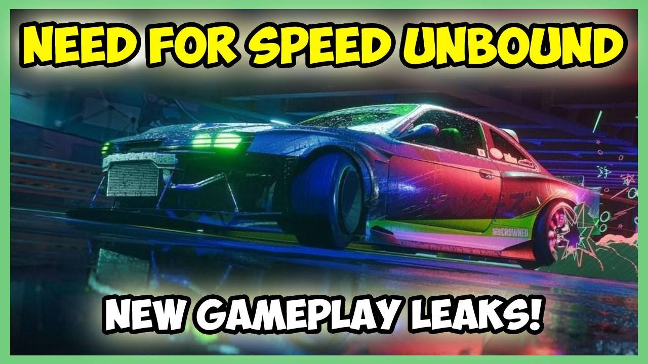 Need for Speed UNBOUND! Gameplay Screenshots and RELEASE DATE! - YouTube
