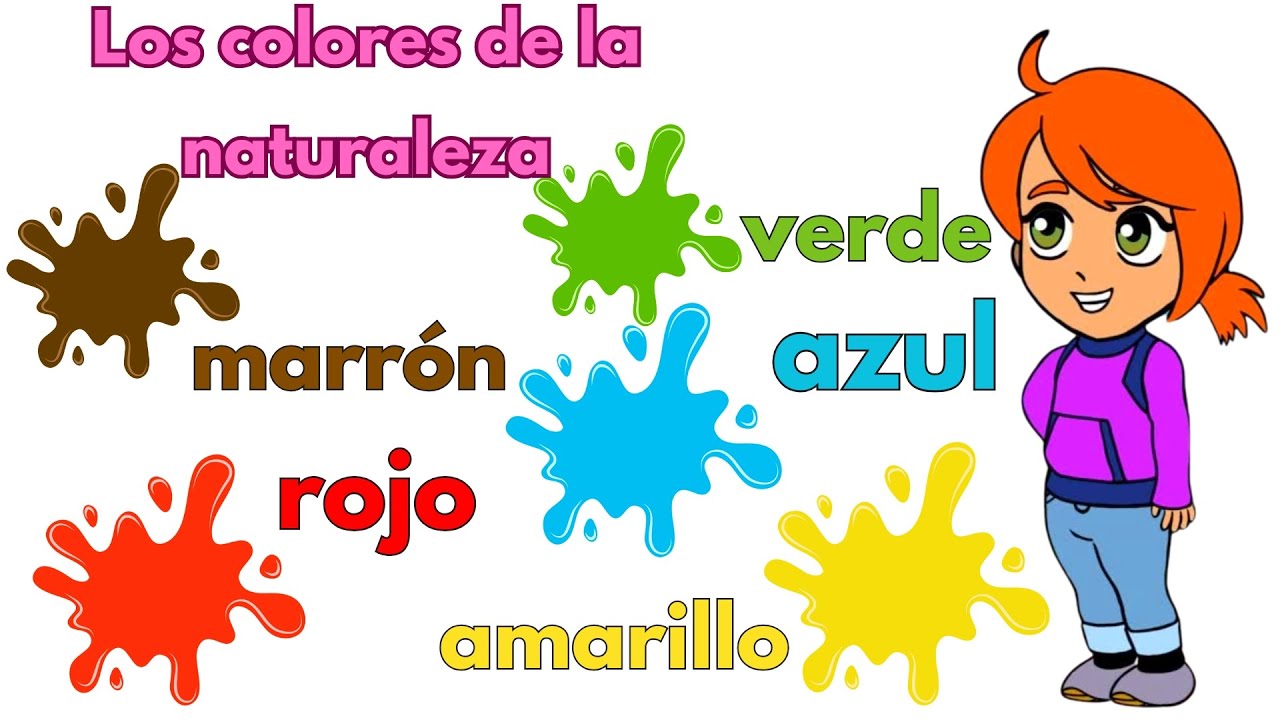 🌈 ¡Descubramos los colores de la naturaleza! 🍃🌊☀ | Video educativo para ...