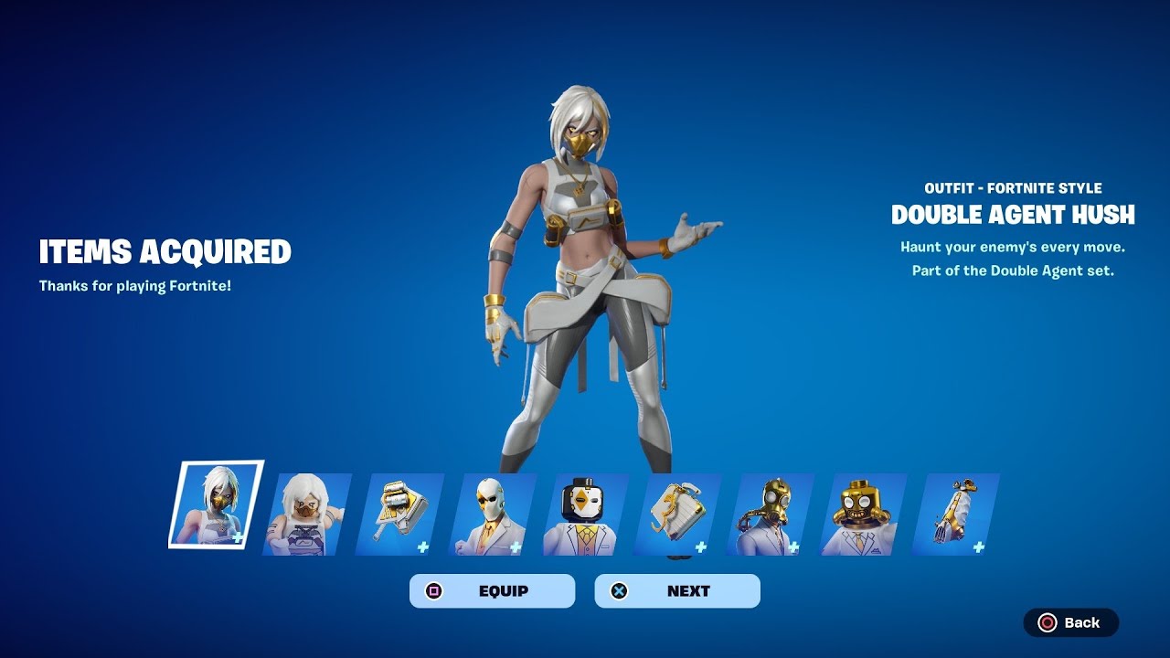 How To Double Agent Pack for FREE In Fortnite! Free Double Agent Hush & Wildcard) Chaos Double ...