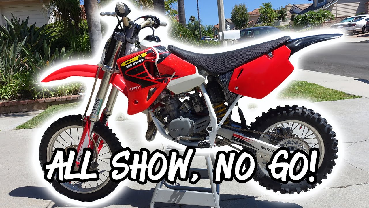What's wrong with this super clean Honda CR80R? - YouTube