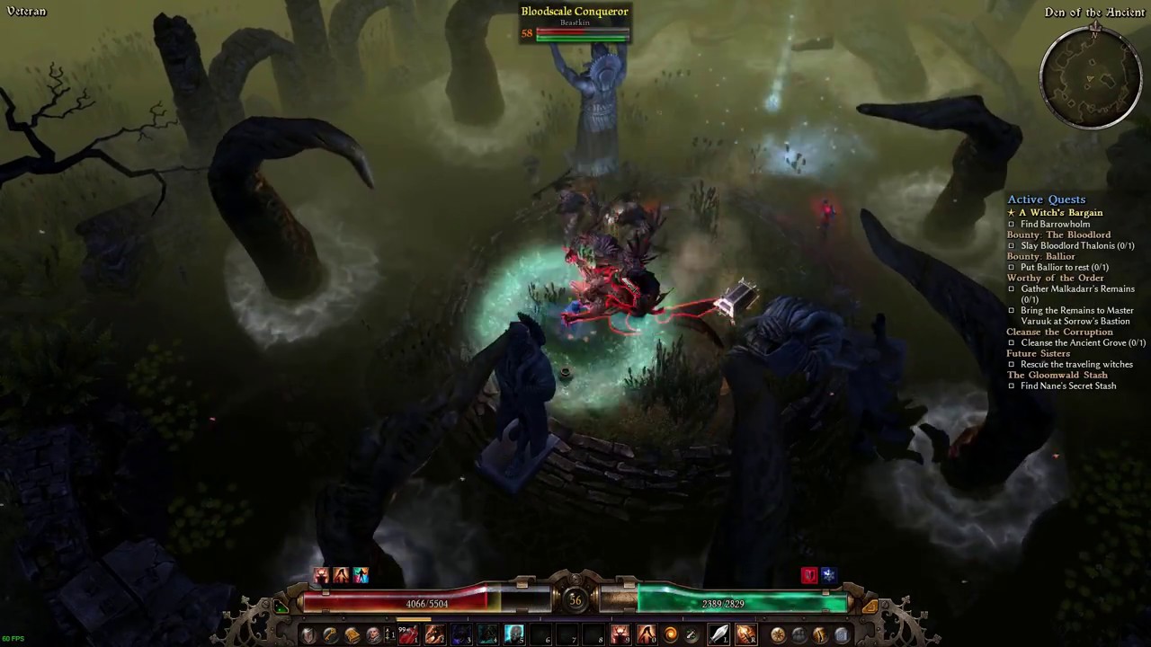 Kra'vall Ancient of the Waters | Grim Dawn | Den of the Ancient - YouTube