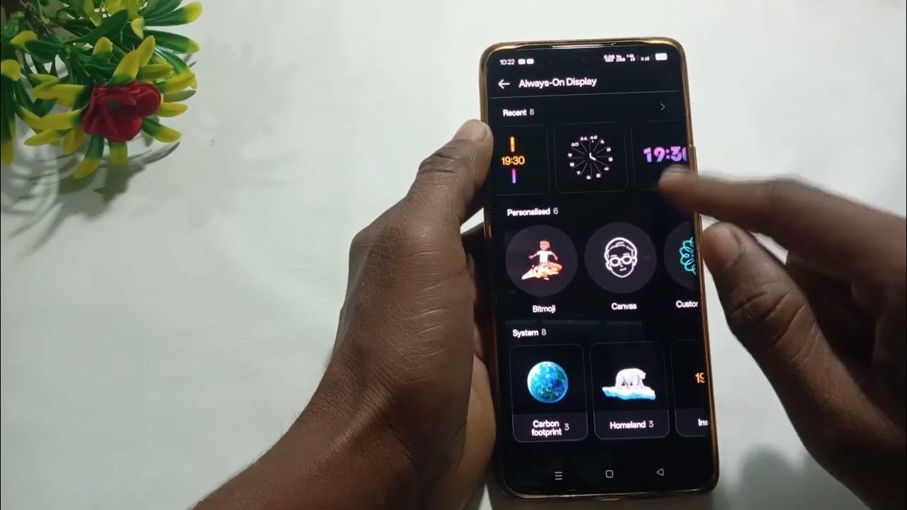 Realme 14 pro always on display on kaise kare | how to enable always on display in realme 14 pro ...