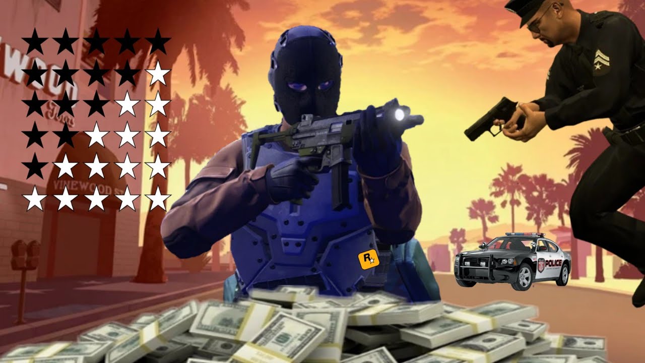 Grand Theft Auto V robbing - YouTube