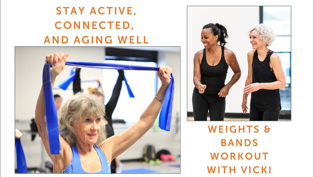 Move Well: Weights & Bands Workout for Active Aging - YouTube