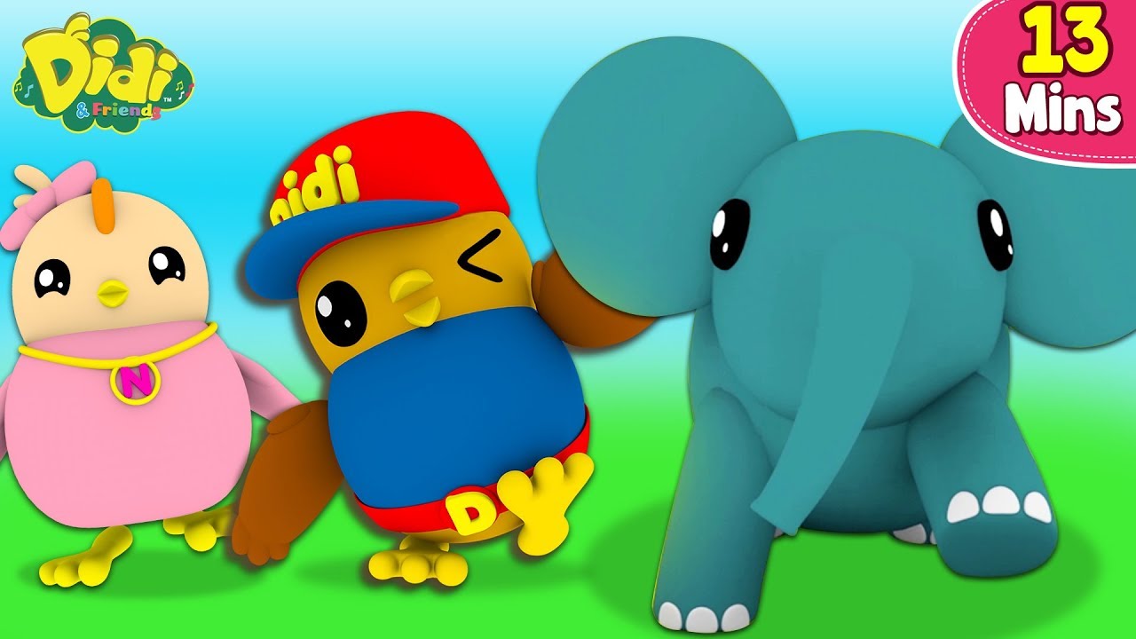 Gran Juan el Elefante y Más Canciones Infantiles | Didi & Friends ...