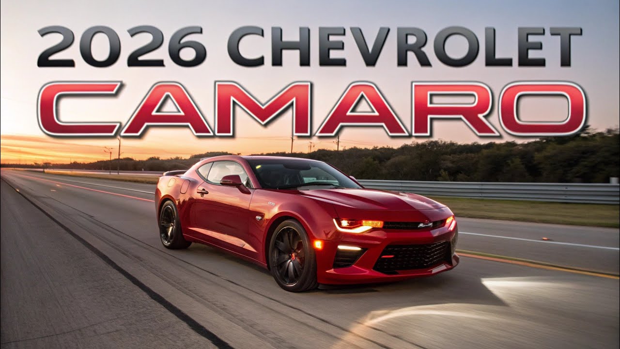 2026 Chevrolet Camaro | The Beast Returns with Bold Design & V8 Power ...