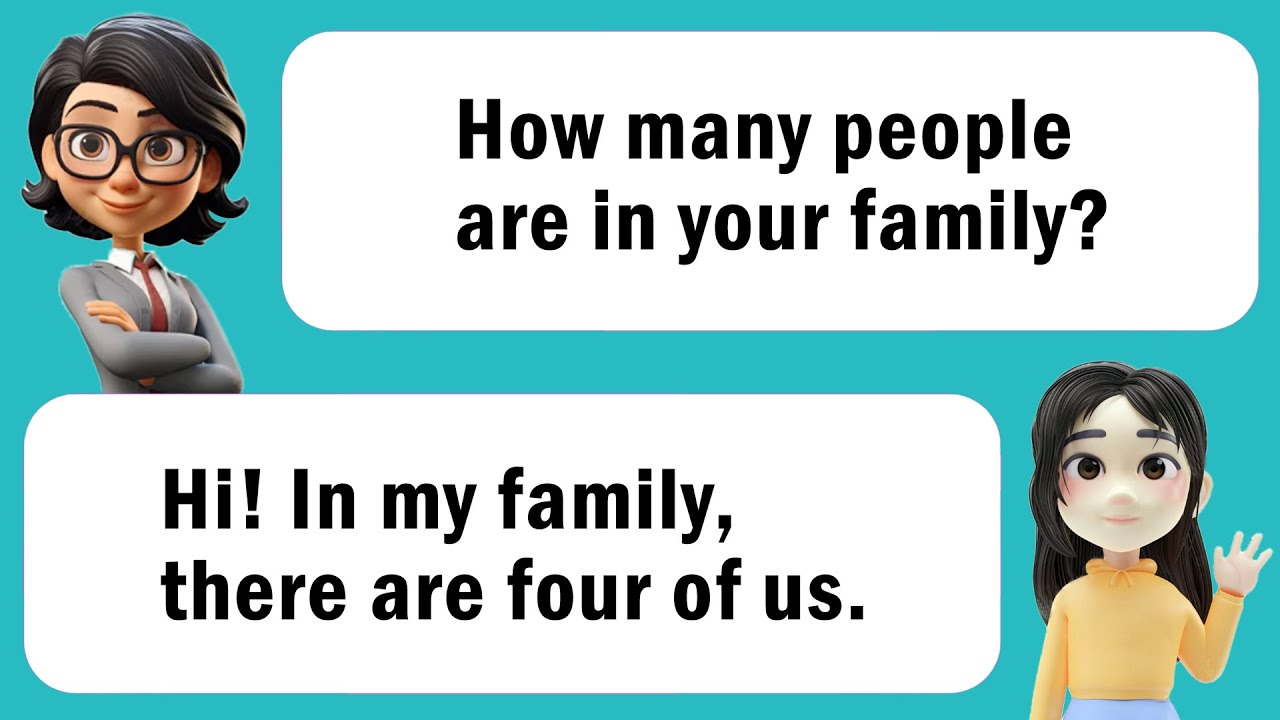 Improve English Speaking Skills Everyday (Family) English Conversation ...