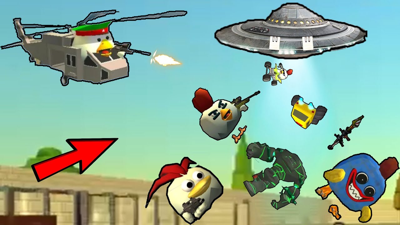 Chicken Gun Funny Moments Compilation #25 - YouTube