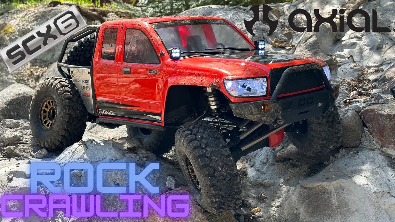 Axial SCX6 Rock Crawling (Pt. 1) - YouTube