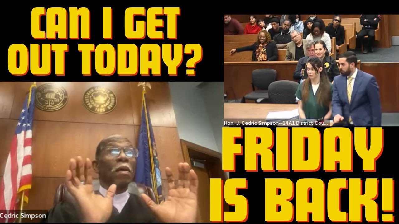 Judge Simpson Tries To Get Through To Wacky Defendant - YouTube