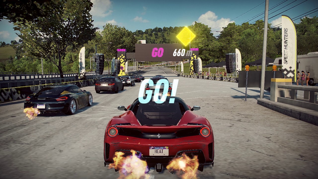 NFS Heat: Ferrari 488 Pista 400+ Max Build 3.9 V8 + Test Track - YouTube