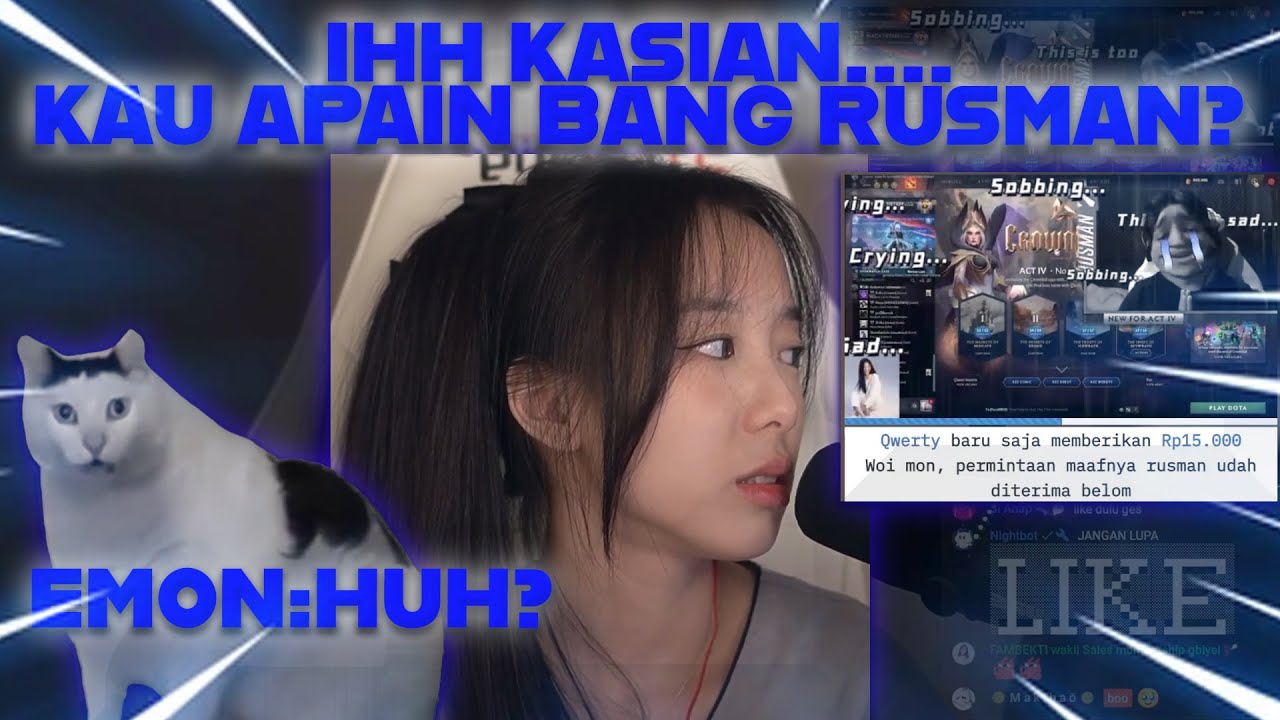 WHIBOO REACT | EMON PANIK BOO SEDIH?! LIHAT PERMINTAAN MAAF SF CARRY NAGA HITAM RUSMAN! - YouTube