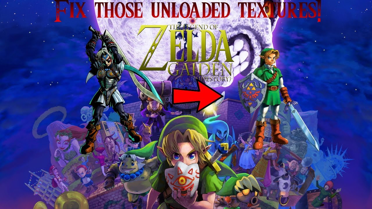 The Legend of Zelda Gaiden (Sidestory): How to fix the missing unloaded ...