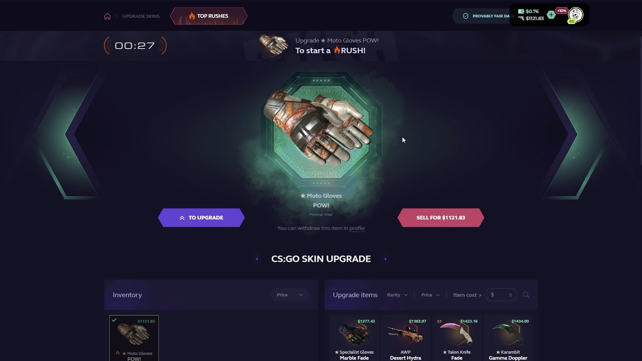 I HIT 5X on UPGRADE (Skinclub Promo Code 2022) - YouTube