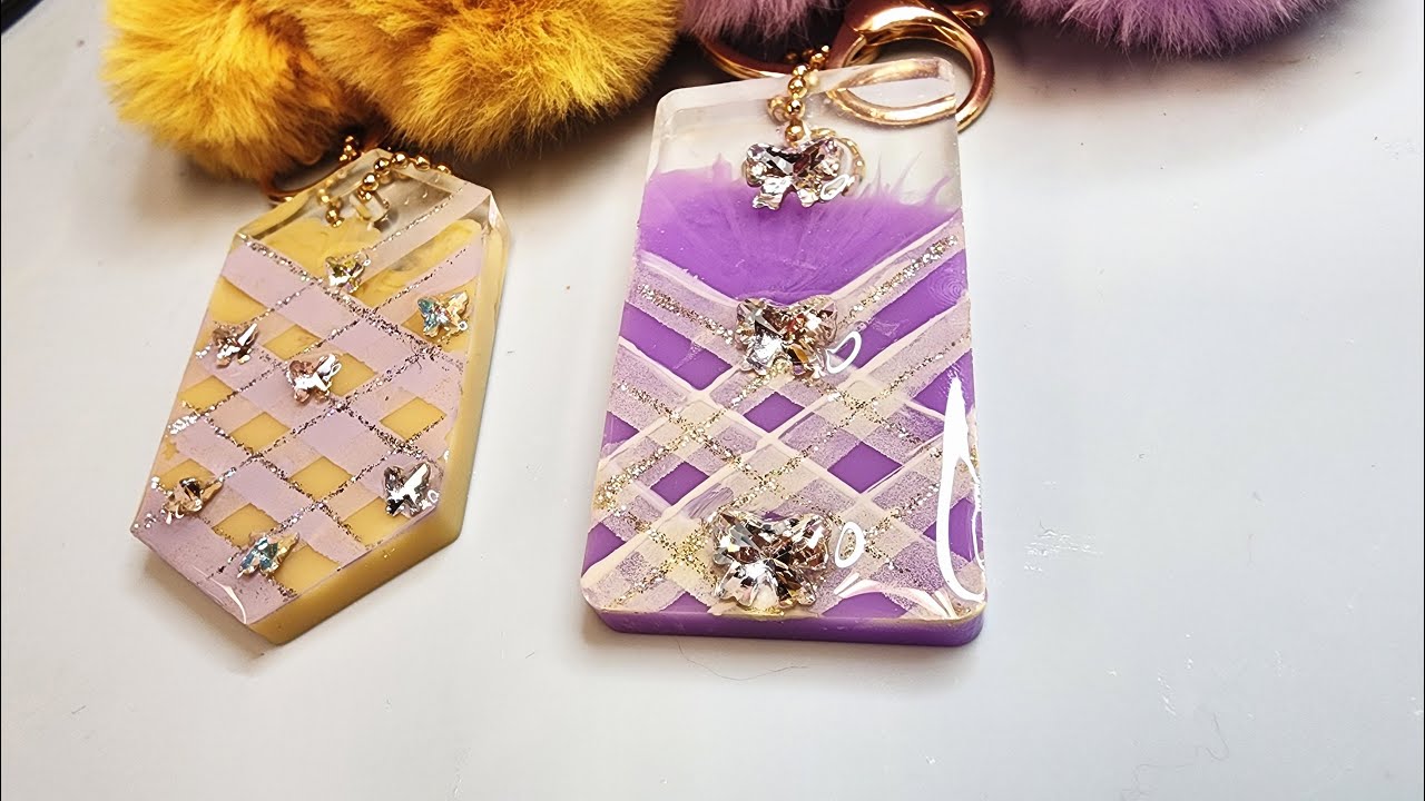 DIY Epoxy Resin Keychain Tutorial: Create Stunning Designs with UV ...