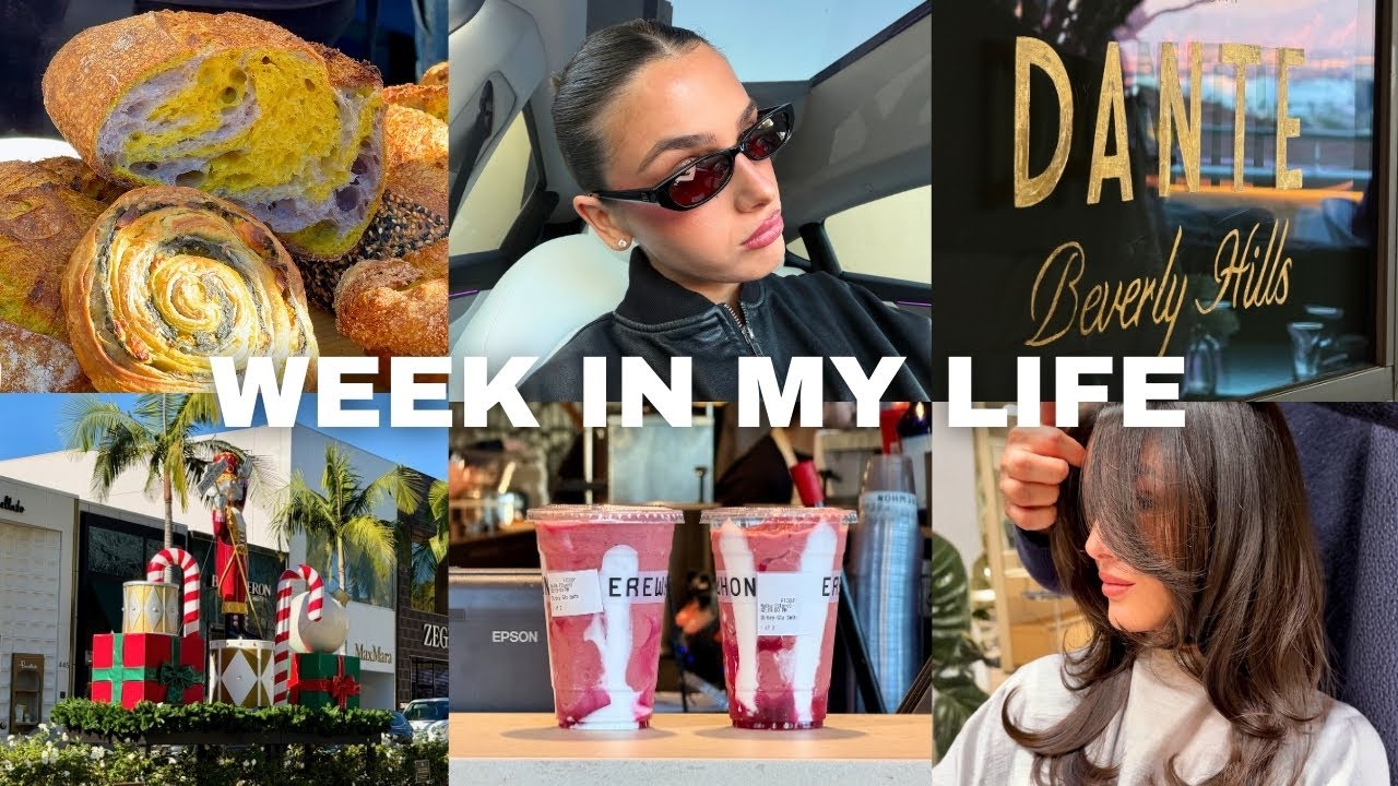 VLOGMAS: haircut & blowout, black friday shopping, beverly hills ...
