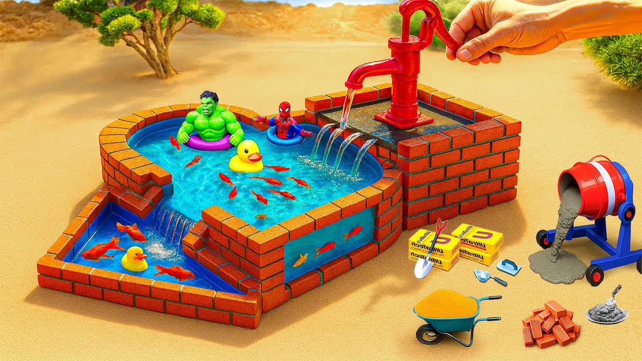 DIY Science Project Mini Water Well - How to Make a Monster Proof Hand ...