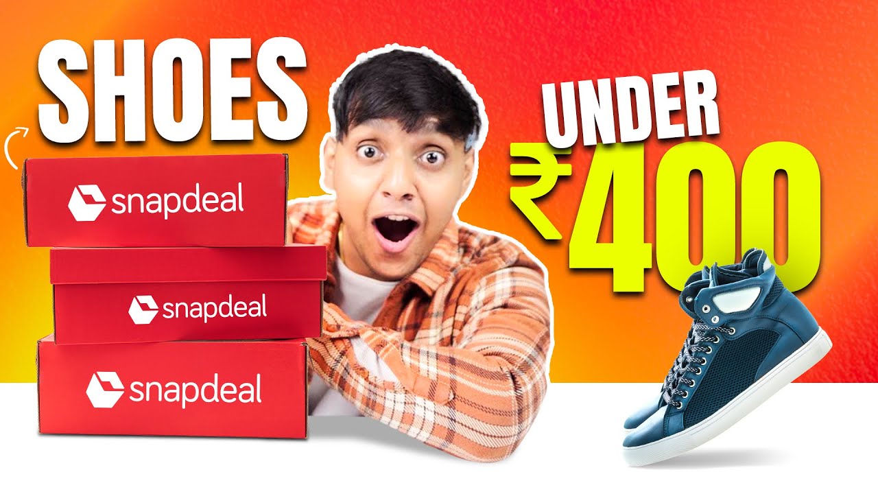 I Found the best men’s shoes under ₹400 on Snapdeal 🔥 Unboxing & Review ...