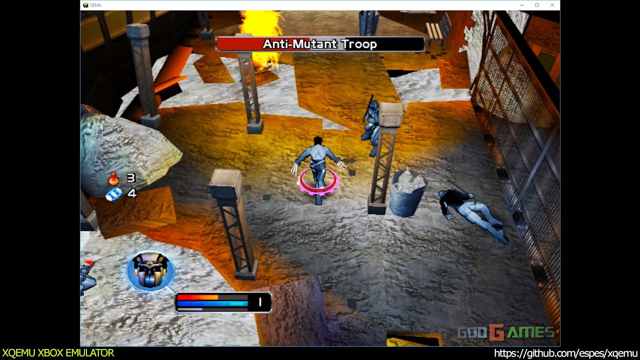 XQEMU Xbox Emulator - X-Men Legends Ingame! - YouTube