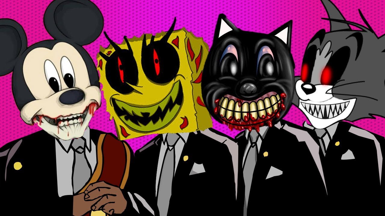 Cartoon Cat.EXE & SpongeBob.EXE & Mickey Mouse.EXE & Tom and Jerry.EXE ...