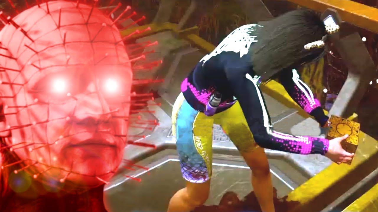 "OP main" stops Pinhead from getting the box - YouTube