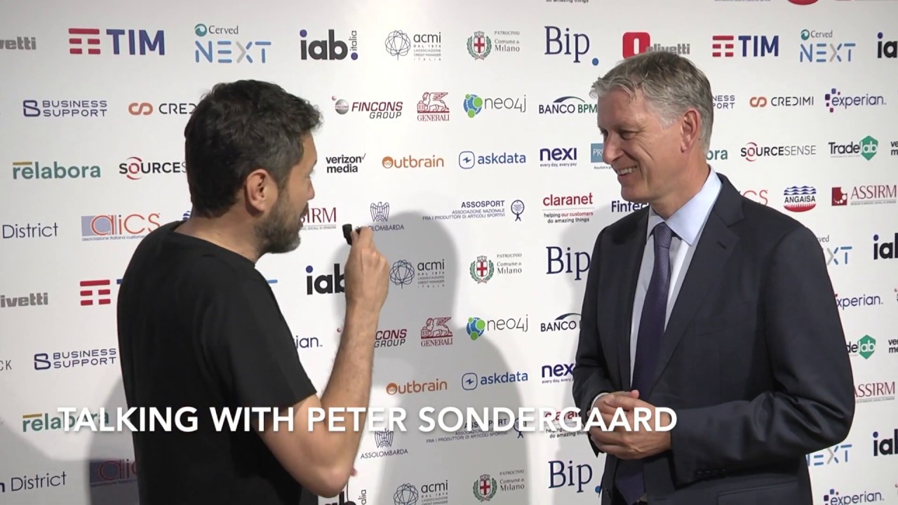 Cerved Next 2019 - Intervista a Peter Sondergaard - YouTube