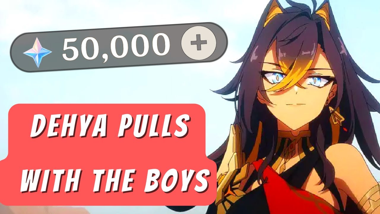 PULLING FOR DEHYA BUT WITH THE BOYS | GENSHIN IMPACT - YouTube
