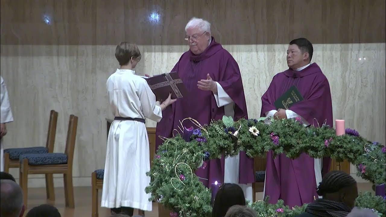 December 7, 2024 4 pm - 2nd Sunday of Advent -Divine Mercy Parish - YouTube