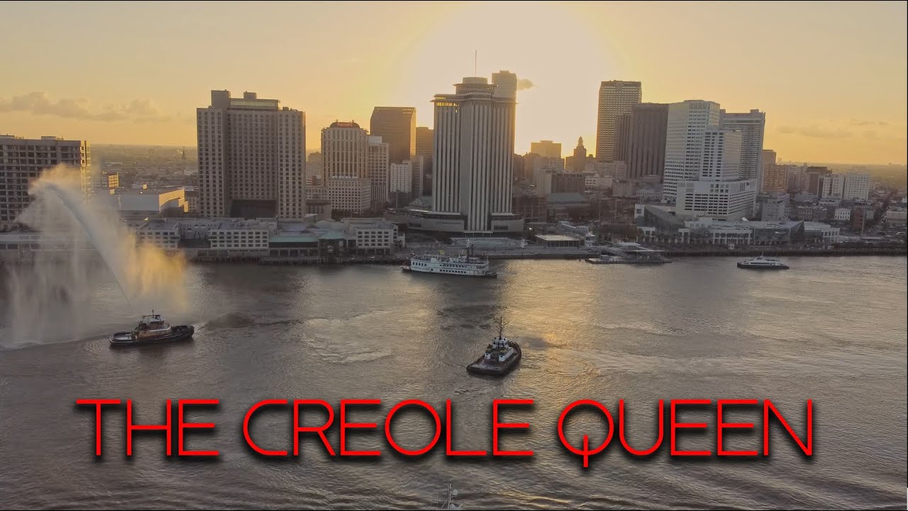 The Creole Queen Paddlewheeler Boat - YouTube
