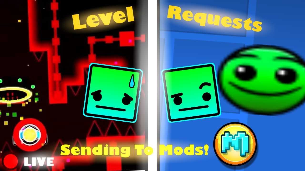 Geometry dash level requests! SENDING TO MODS! (OFF) 43 - YouTube