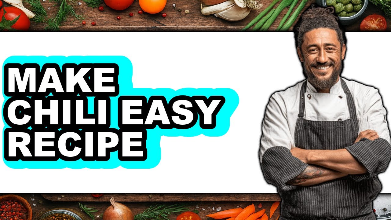 How To Make Chili Easy Recipe (Easy Method) - YouTube