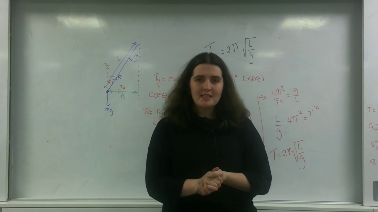 Energy in a Pendulum SHM system AQA Alevel Physics - YouTube