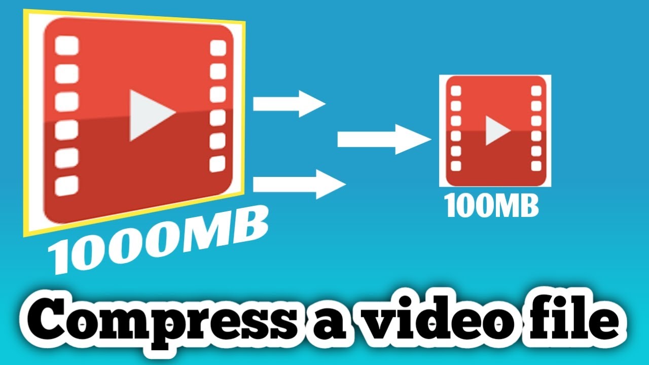 How to Compress a video File without Losing Quality|1GB to 100 MB |How ...