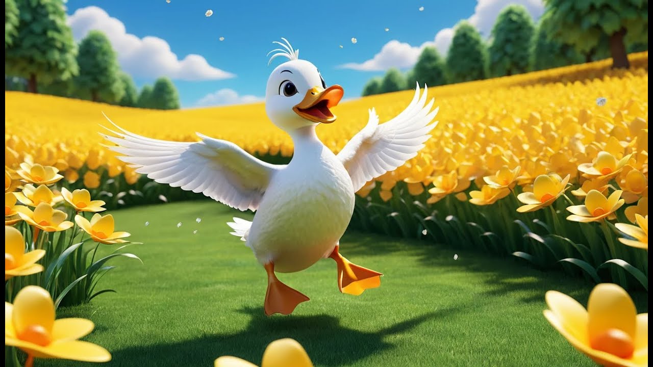 Ducky Flappy Wings Go Flap Flap Flap | Energetic Bird Nursery Rhyme ...