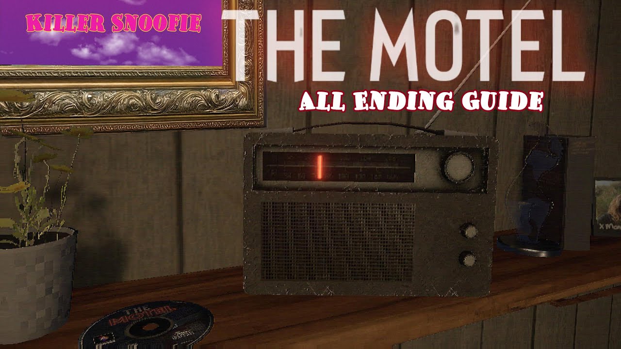 The Motel - All Endings Guide | No Commentary | By Killer Snoofie - YouTube